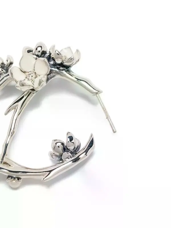 SHAUN LEANE Sterling Multi-stone Flower Earrings