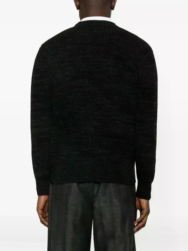Études Studio Logo-embroidered Round-neck Sweater