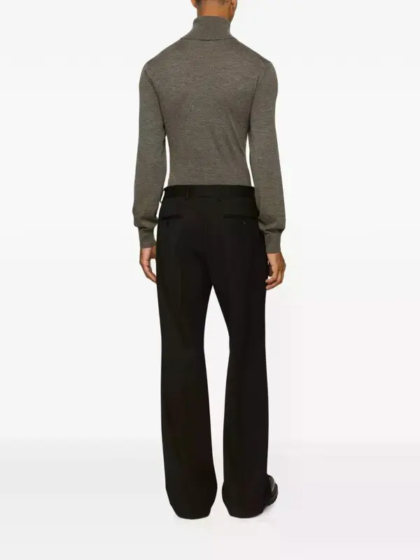 Dolce & Gabbana Cashmere High Neck Jumper - Grey