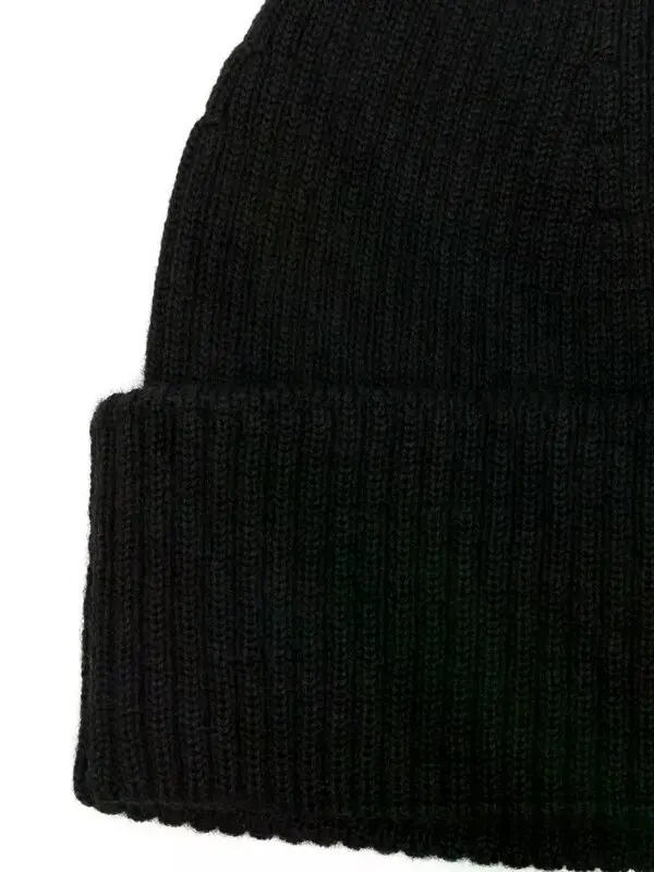 Our Legacy Ribbed Beanie - Black