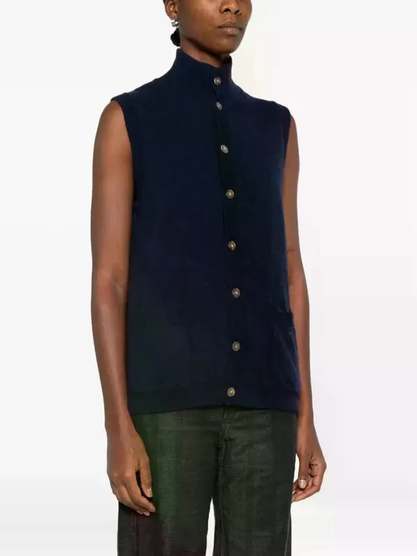 OLIVER LATTUGHI Button-fastening Patch-pocket Vest