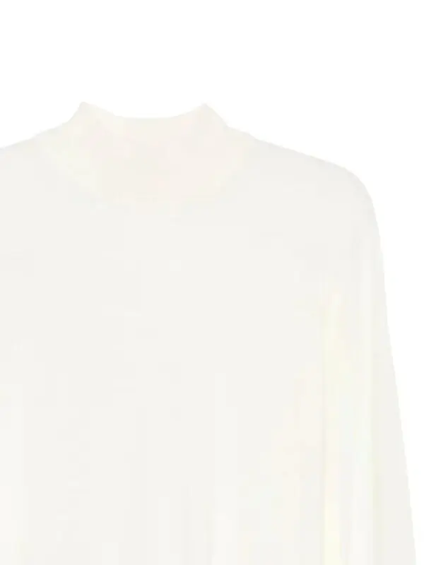 Tagliatore High-neck Long-sleeve Sweater - Neutrals