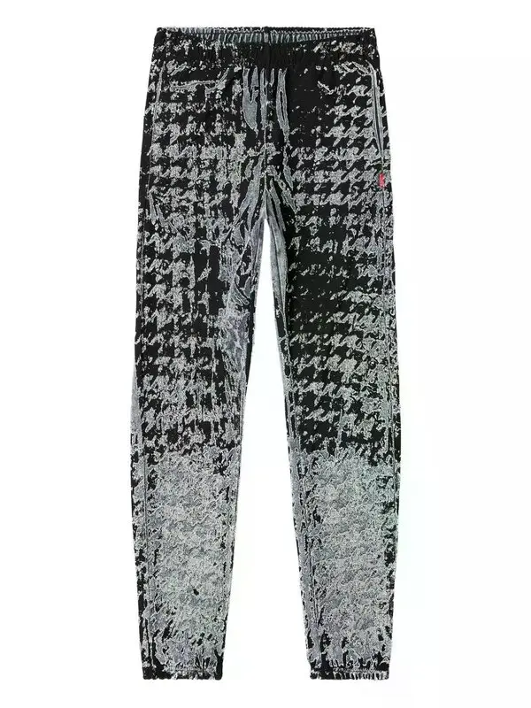 DIESEL® P-labis Devoré-houndstooth Trousers