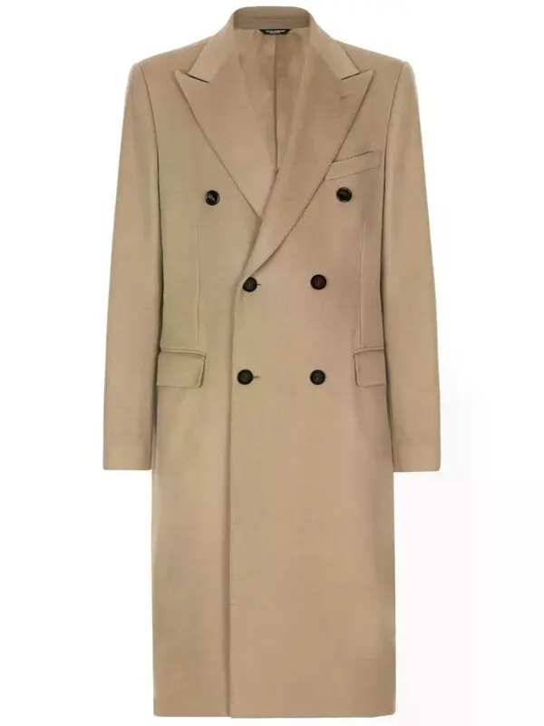 Dolce & Gabbana Double-breasted Cashmere Coat