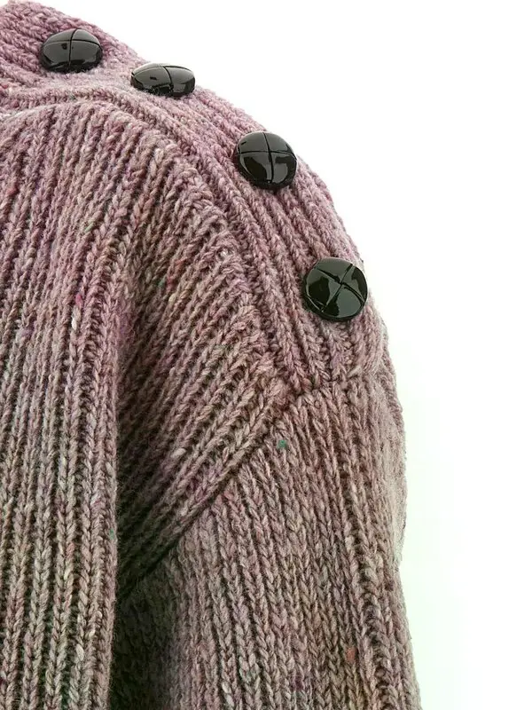 Chloé Long-sleeve Button-detailed Sweater