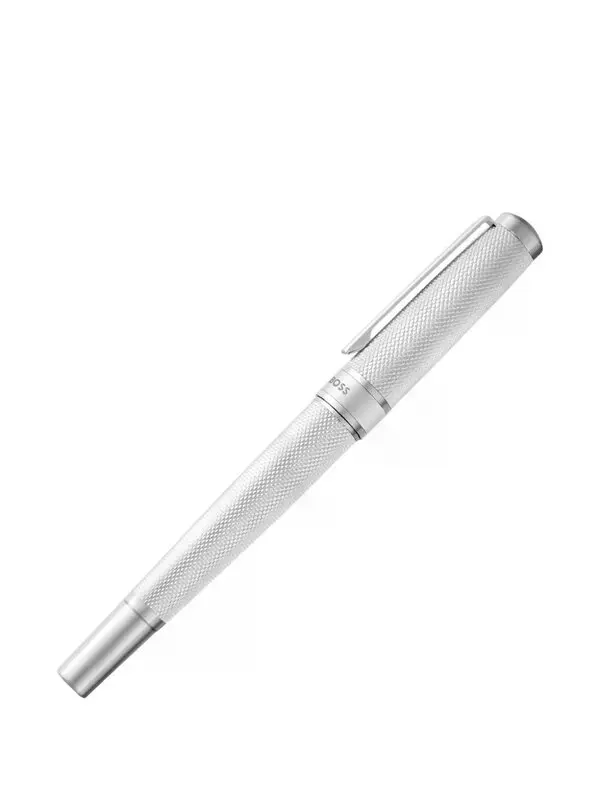 BOSS Logo-deed Rollerball Pen - Silver