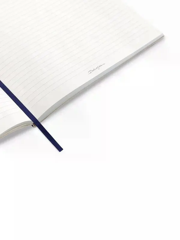 Dolce & Gabbana Medium Mediterraneo-print Ruled Notebook