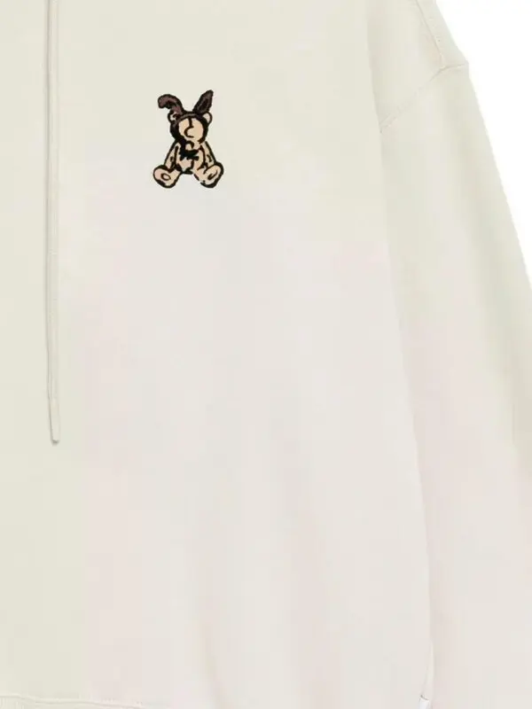 Izzue Embroidered Hoodie - Neutrals