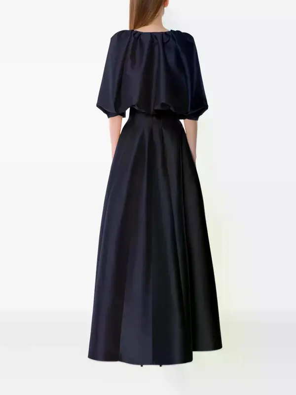 Alberta Ferretti Puff Sleeve Cape
