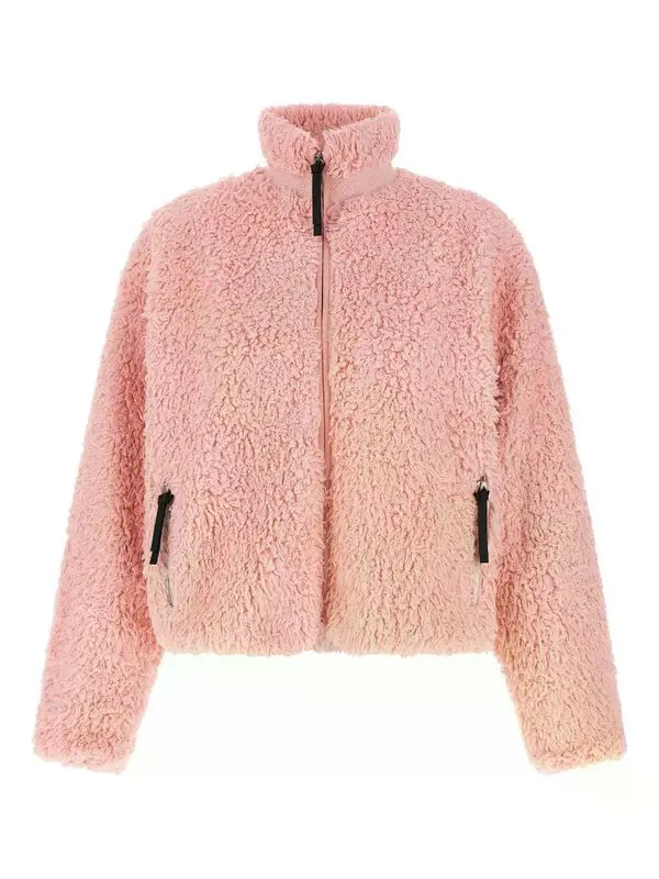 JIL SANDER Teddy-effect Zip-front Jacket