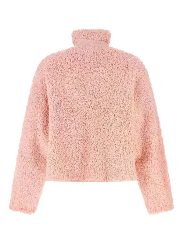 JIL SANDER Teddy-effect Zip-front Jacket