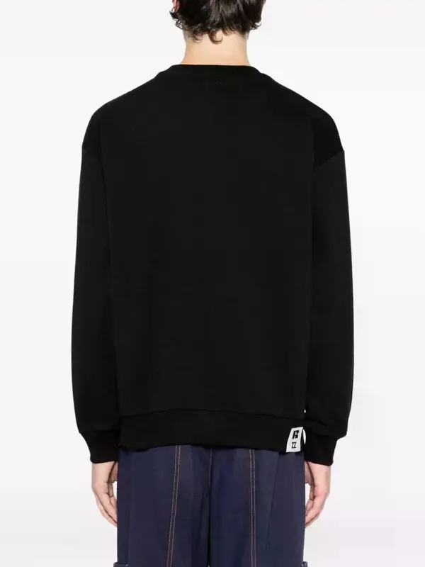 Izzue Graphic-print Cotton Sweatshirt