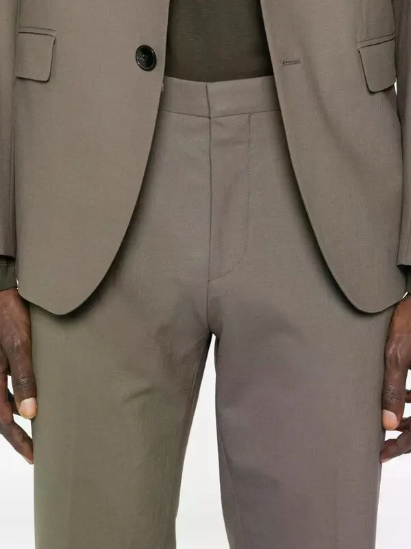 Hugo Wool Blend Single-breasted Suit - Brown