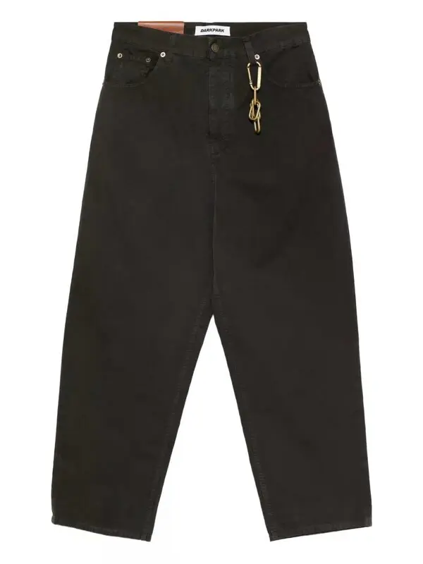 DARKPARK Wide-leg Trousers With Rear Logo Patch