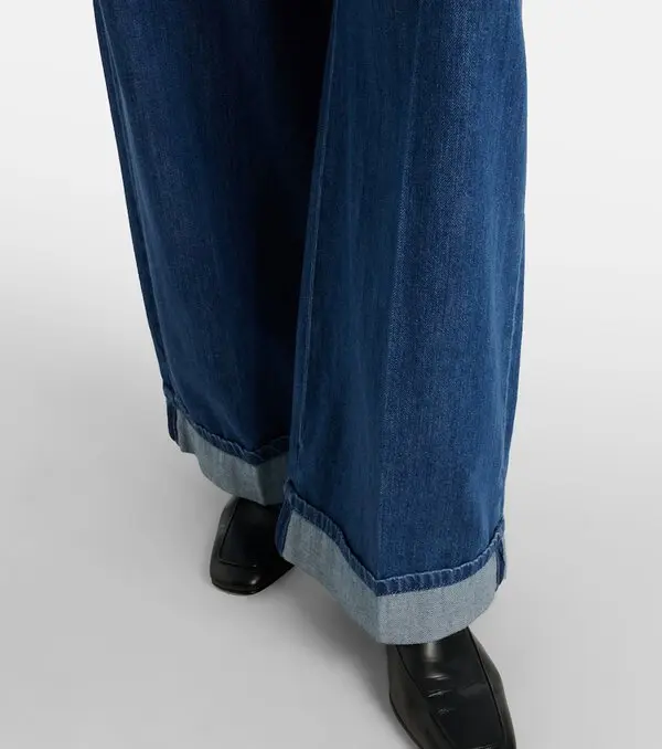 Max Mara High-rise Wide-leg Jeans