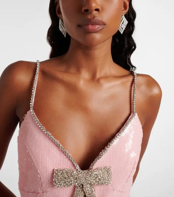 Rebecca Vallance Louise Crystal-embellished Diamond Earrings