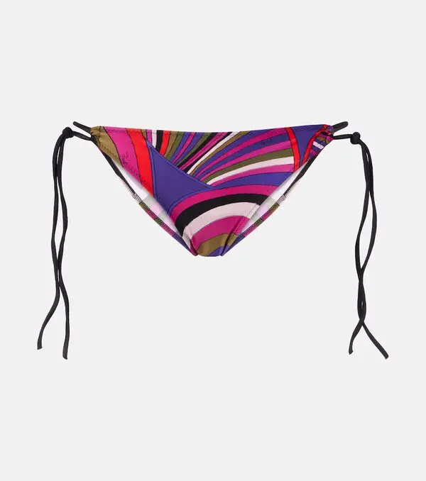 Emilio Pucci Iridescent Bikini Bottoms - Multicoloured