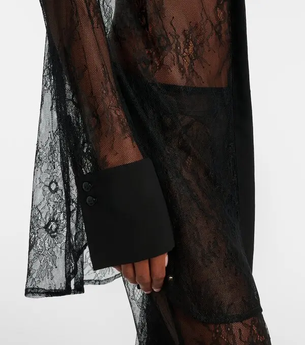 BANANHOT Allen Floral Lace Shirt