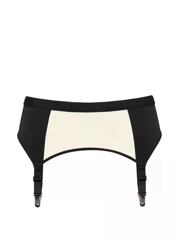 MAISON CLOSE Pure Tentation Garter Belt - Black