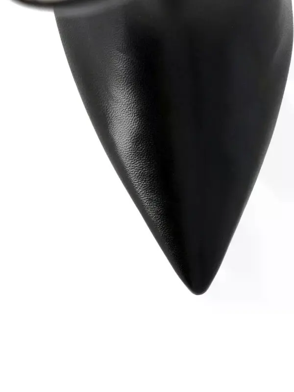 STUART WEITZMAN Leather Pointed-toe Stiletto Knee-high Boots - Black