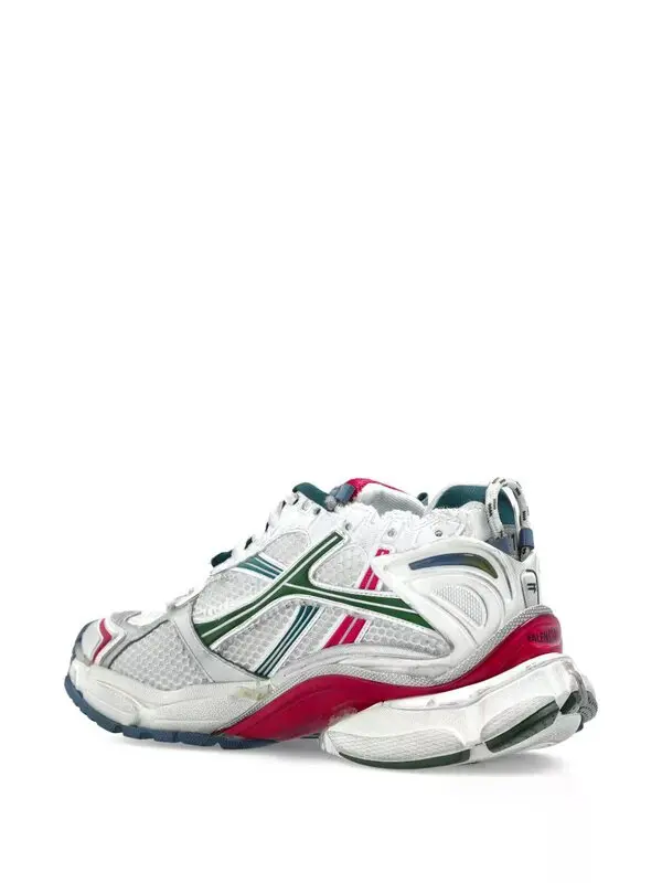 Balenciaga Mesh Lace-up Sneakers - White