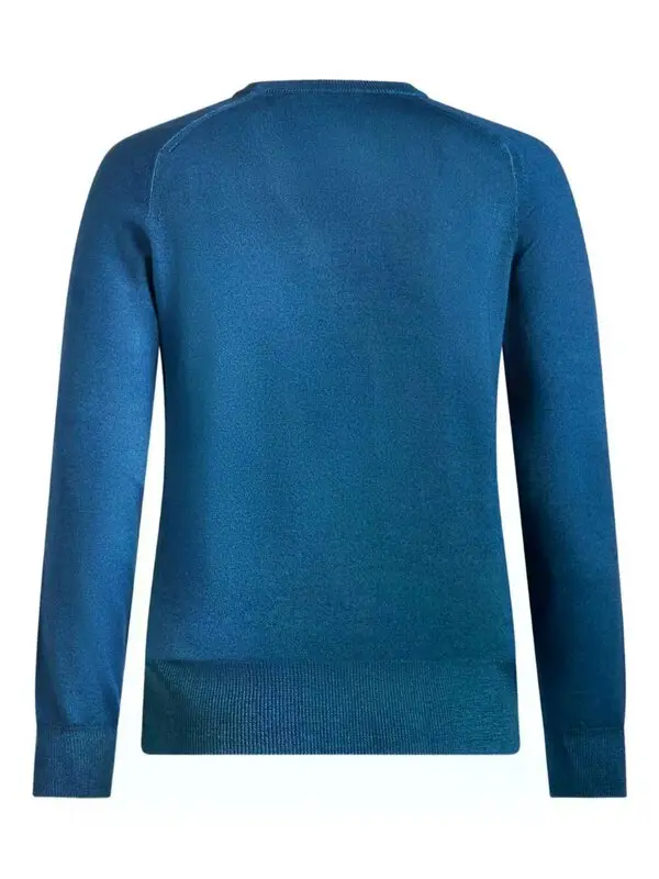 Etro Pegaso Logo Wool Sweater