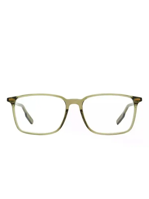 Zegna Rectangular Optical Frames - Neutrals