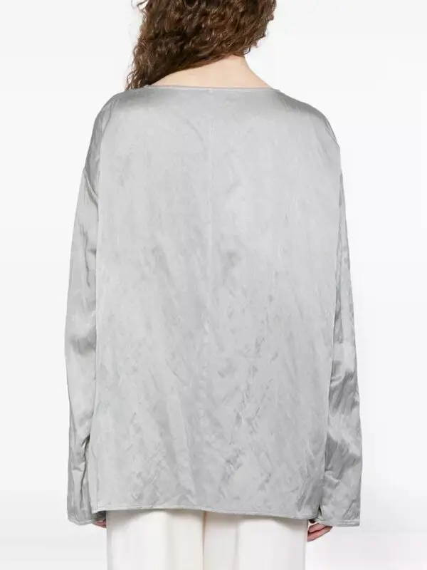 YEAREAST Textured Long Sleeve Top