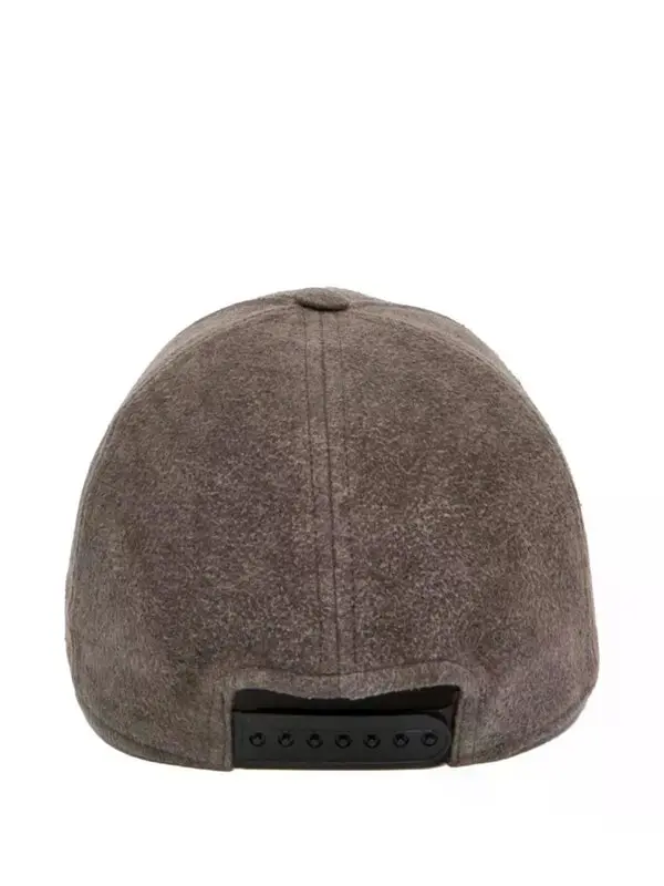 Rick Owens Baseball Cap With Embroidered Logo