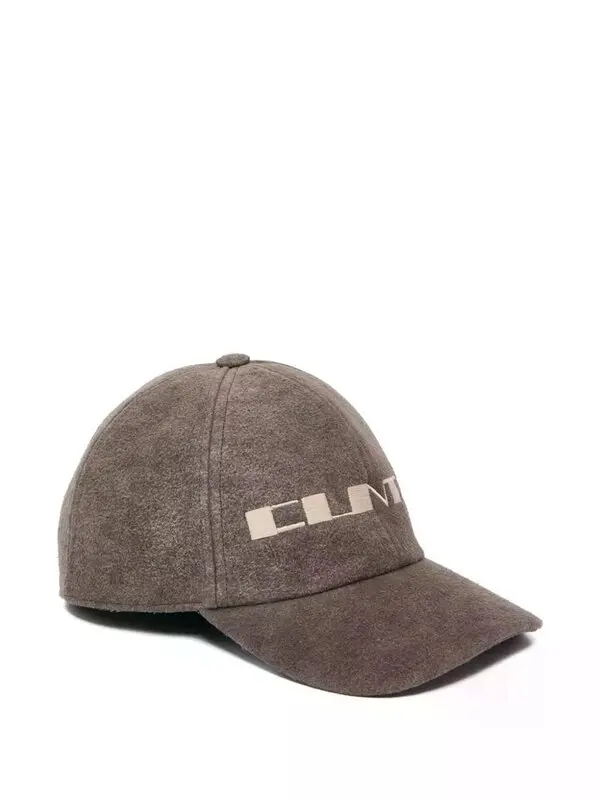 Rick Owens Baseball Cap With Embroidered Logo