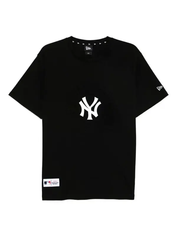 New Era Logo-printed T-shirt - Black