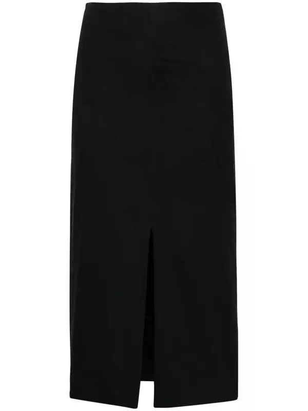 Isabel Marant Étoile Mills Pencil Midi Skirt - Black