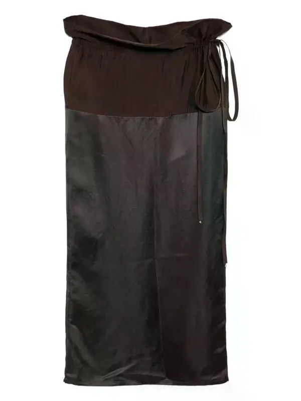 YEAREAST Panelled Midi Skirt