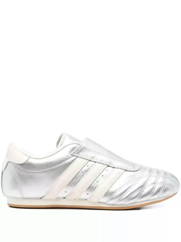 Adidas Metallic-leather Sneakers - Silver