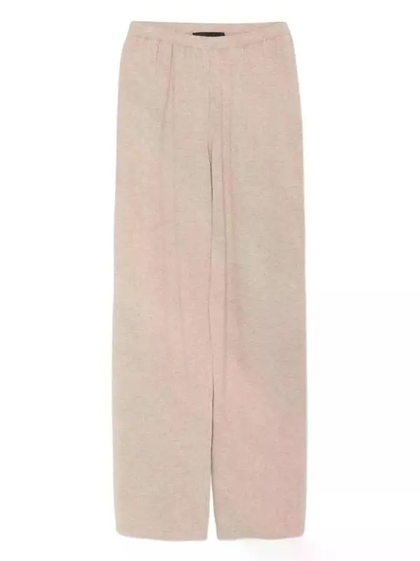 MR MITTENS Elasticated Waist Wide Leg Knitted Pants