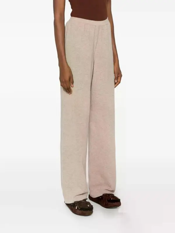 MR MITTENS Elasticated Waist Wide Leg Knitted Pants