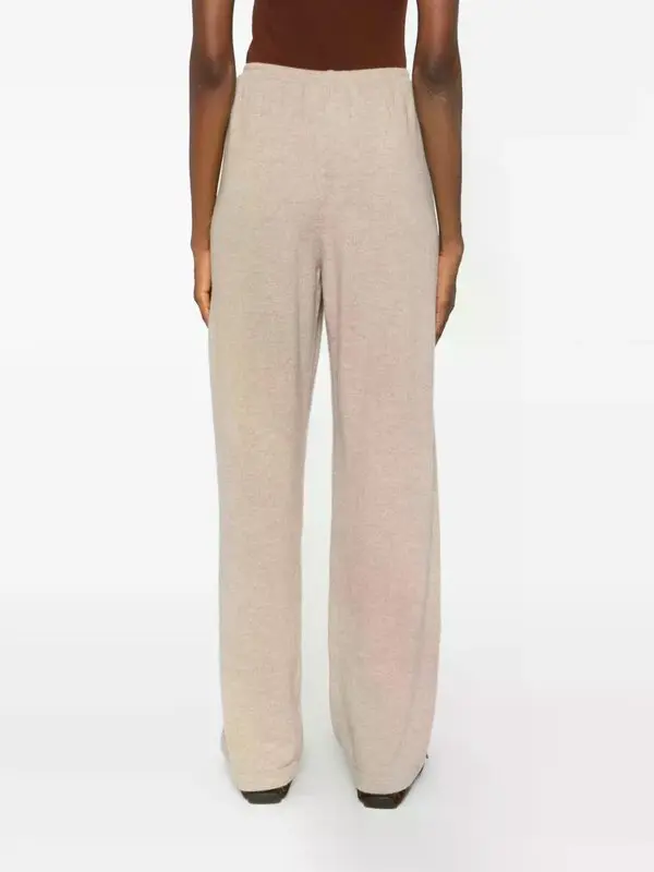 MR MITTENS Elasticated Waist Wide Leg Knitted Pants