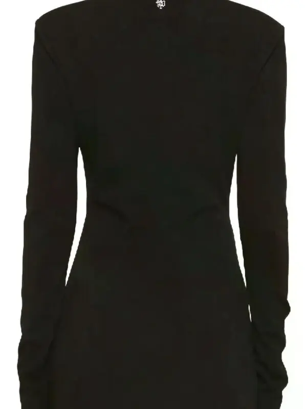 ANIYE BY V-neck Mini Dress With Zip Fastening