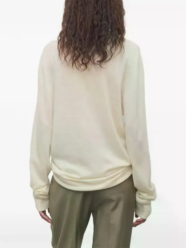 THE ROW Lizzy High Neck Sweater