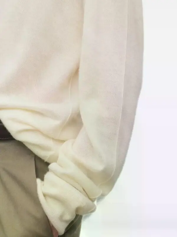 THE ROW Lizzy High Neck Sweater
