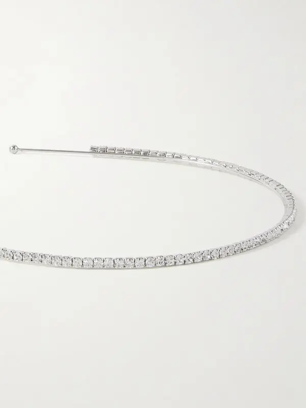 JENNIFER BEHR Elize Swarovski Crystal Headband