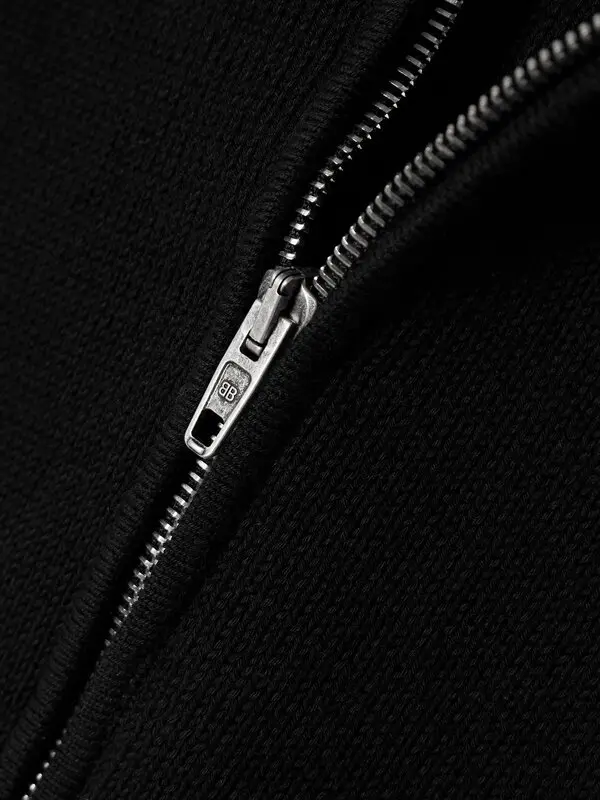 Balenciaga Cotton Half-zip Sweater