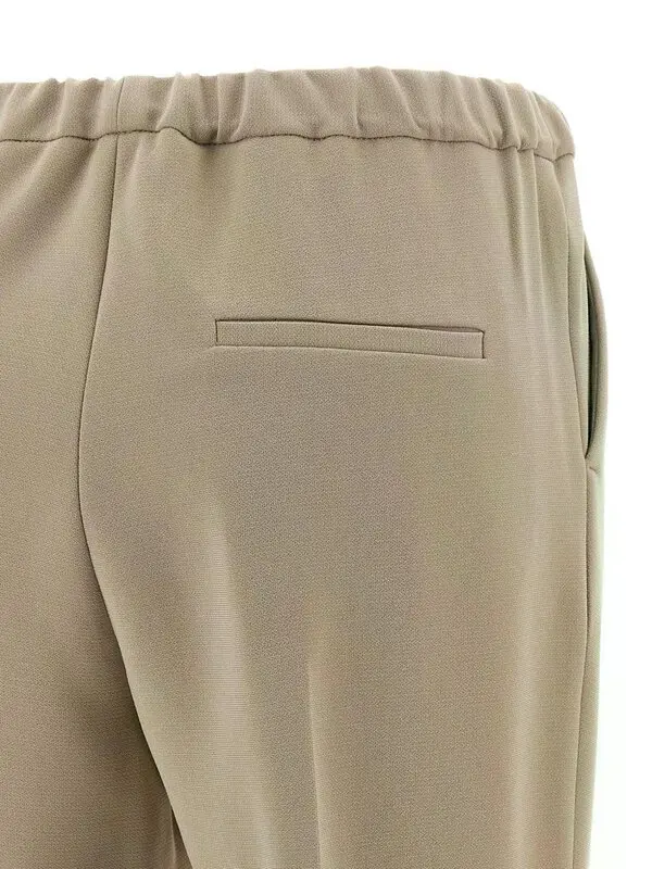 Alberto Biani Elasticated Pleat Trousers