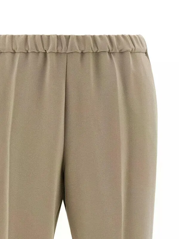 Alberto Biani Elasticated Pleat Trousers