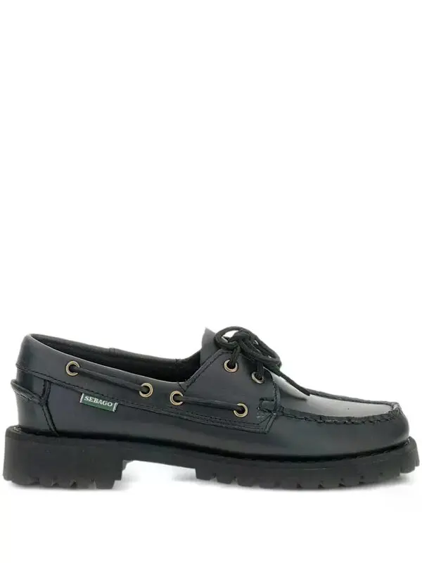 SEBAGO Leather Lace-up Loafers