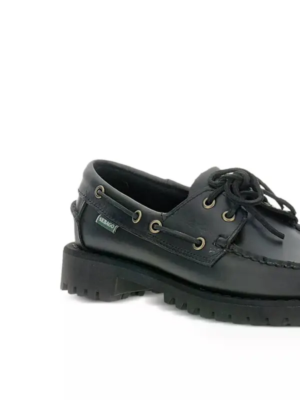SEBAGO Leather Lace-up Loafers