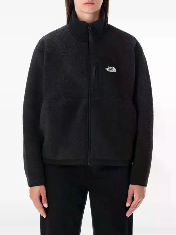 The North Face Fleece Zip-up Jacket - Black