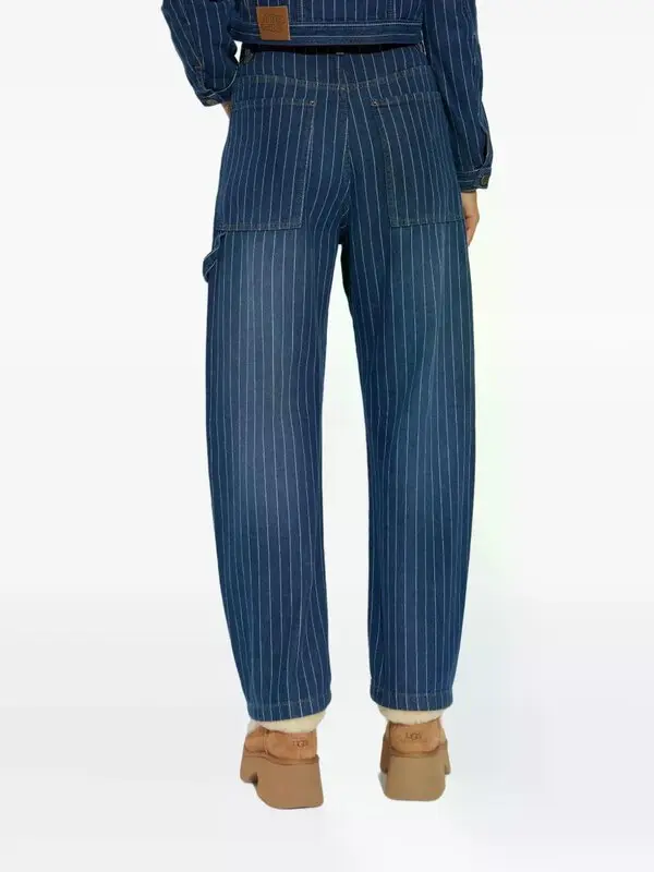 Munthe Pinstriped Utility Trousers