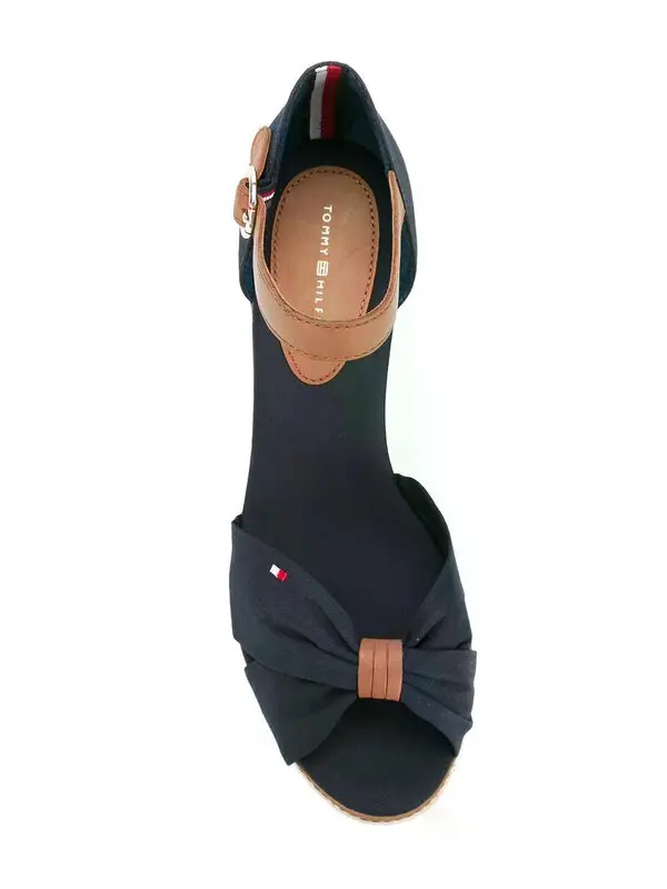 Tommy Hilfiger Peep-toe Wedge Espadrilles