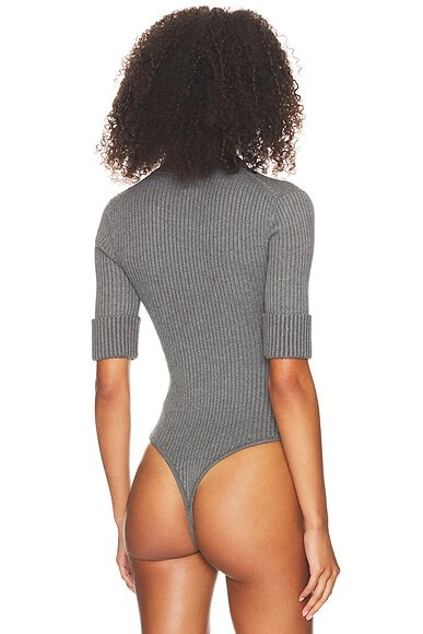 HELSA Devora Polo Bodysuit - Grey